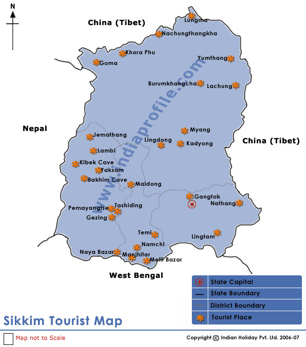 Sikkim Maps